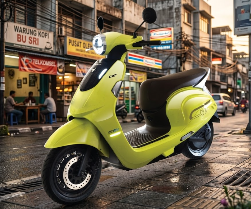 Indomobil Cutie QT 2026: Motor Listrik Rp15 Jutaan yang Lagi Ramai ...