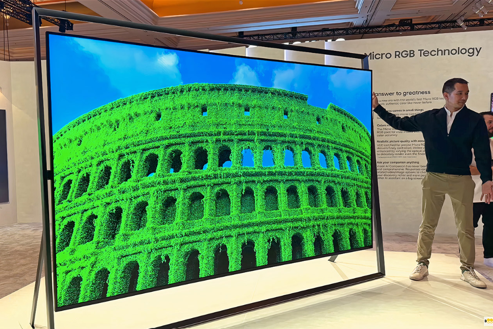 Samsung Pamer TV Micro RGB 130 Inci Pertama di Dunia, Layar Raksasa ...
